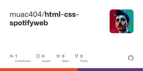 Github Muac Html Css Spotifyweb