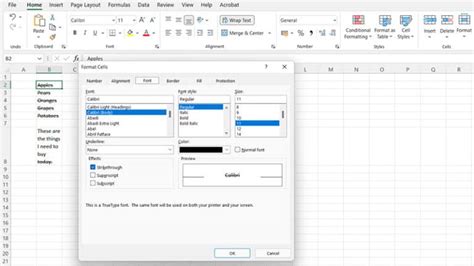how to strikethrough in excel pc guide