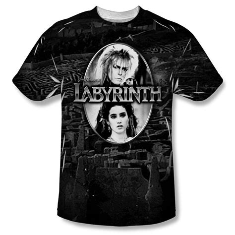 Labyrinth Maze Sublimation T Shirt 195894 Rockabilia Merch Store