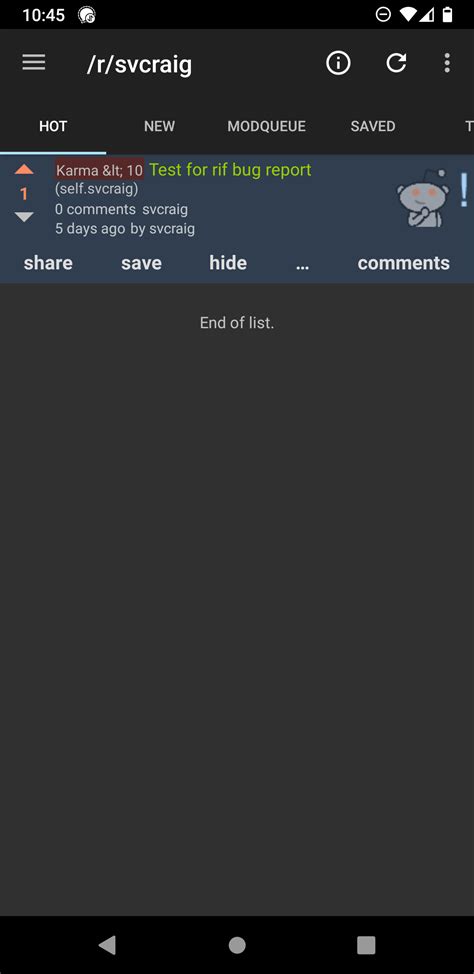 some mod actions don t appear in the menu on a post r redditisfun