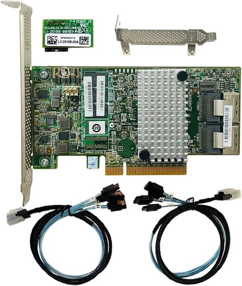 LSI MegaRAID I RAID Controller Card Port MB Cache PCIe SATA SAS Expander Card RAID