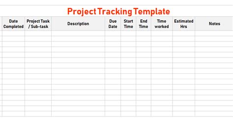 Project Tracking Template Excel Free Multiple Project Task Tracker