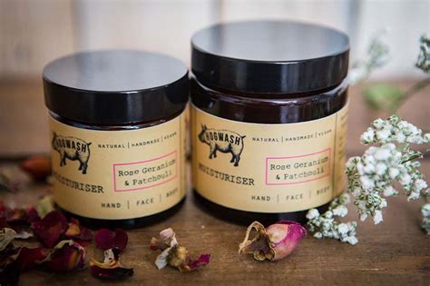 Hogwash Moisture Cream Rose Geranium And Patchouli Hogwash Soap