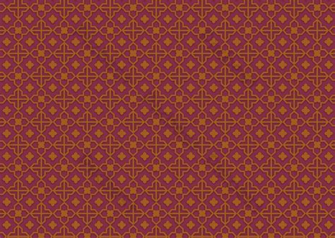 Traditional Pattern Background Islamic Red Psd Free Download Pikbest