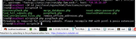 Update Ver 1424 Cant Scans Subnet · Issue 2566 · Phpipamphpipam · Github