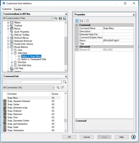 Solved Shift Right Click Object Snap Cursor Menu Not Working Autodesk Community