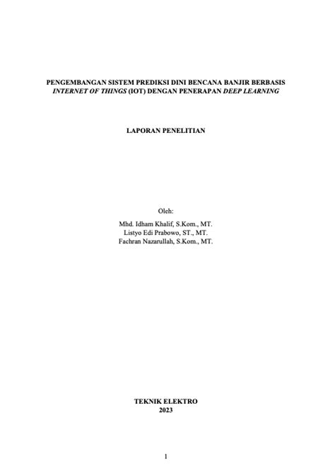 REPOSITORY KARYA ILMIAH USAKTI