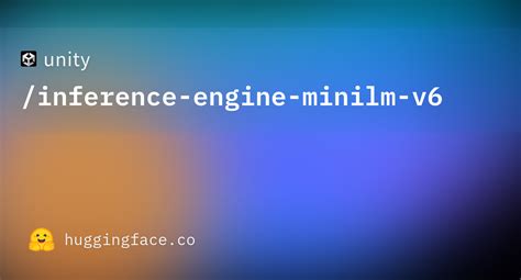 Unityinference Engine Minilm V6 · Hugging Face