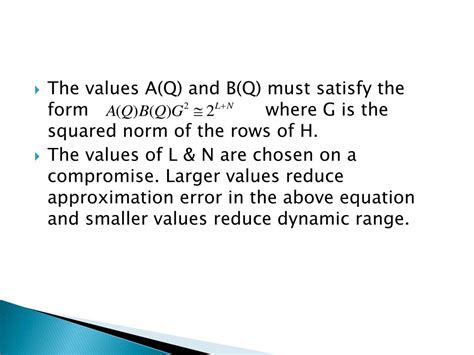 Ppt Low Complexity Transform And Quantization In H264avc Powerpoint Presentation Id3821182