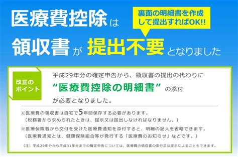 医療費控除の領収書が不要に？全て不要になるわけではありません。 神戸市明石市の税理士 濱田会計事務所