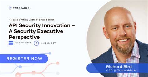 Api Security Innovation An Executive Perspective Traceable Api Security