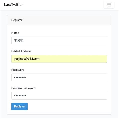 基于 Laravel Vue 构建一个类似 Twitter 的 Web 应用 数据库与 Eloquent 模型 Laravel 入门到精通教程