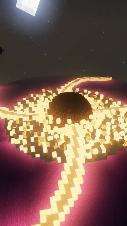 Minecraft Black Hole Timelapse Build Shorts Youtube