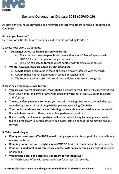 The Dos And Donts Of Having Sex In The Coronavirus Pandemic Al Bawaba