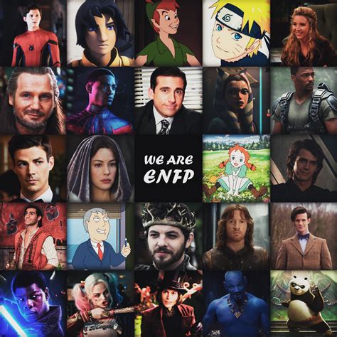 Enfp Mbti Characters Famous Enfp Characters Ypdjh