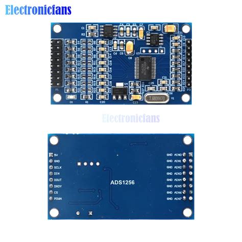 High Precision ADS1256 24 Bit 8 Channel ADC Data Acquisition Board Module AD Collecting Data