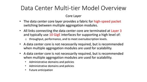Data Center Multi Tier Model Overviewpptx
