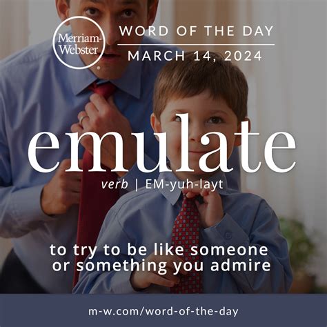 Word Of The Day Emulate English Phrases Sentences New Vocabulary
