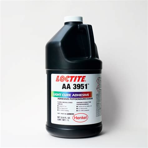 Loctite 3951 Medical Grade Highly Flexible Uv Curing Adhesive Free De