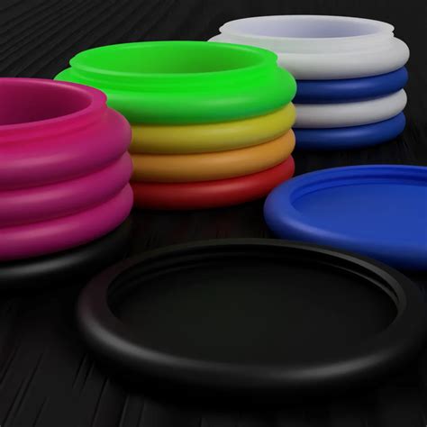 Free Other Stl Download Cute Threaded Containers Multicoloredby