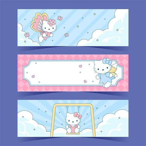 Cute Banner Background Vector Art Icons And Graphics For Free Download