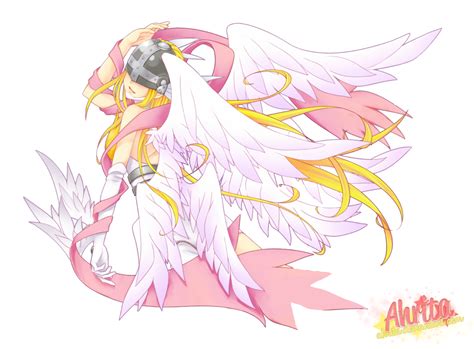 Angewomon Render By Ahrita On Deviantart