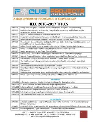 IEEE 2016 2017 SOFTWARE TITLE PDF