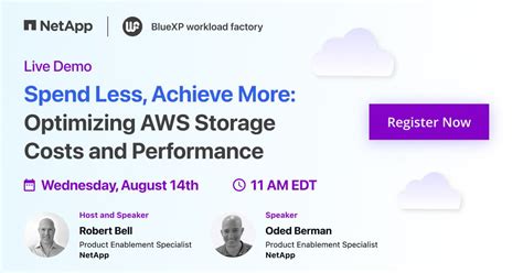 netapp bluexp on linkedin bluexp workload factory demo optimize aws