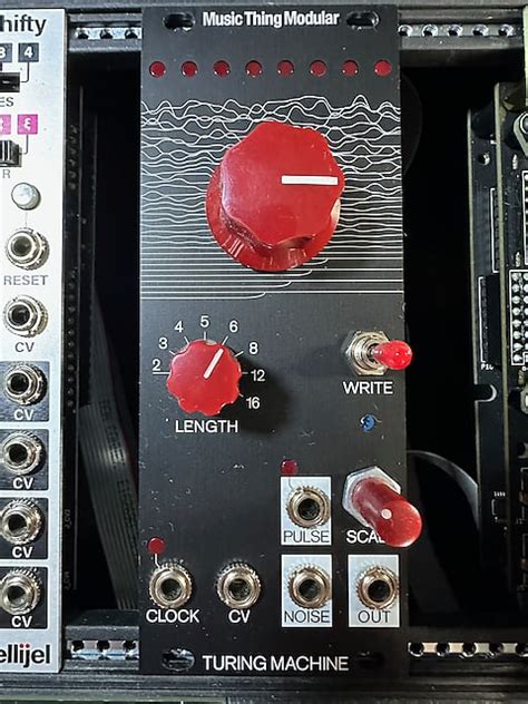 Music Thing Modular Turing Machine Mkii Black Reverb