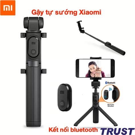 Gậy Tự Sướng Chụp ảnh Bluetooth Xiaomi Tripod 3 Chân Xmzpg01ym Mới Hàng Chính Hãng Chính Hãng