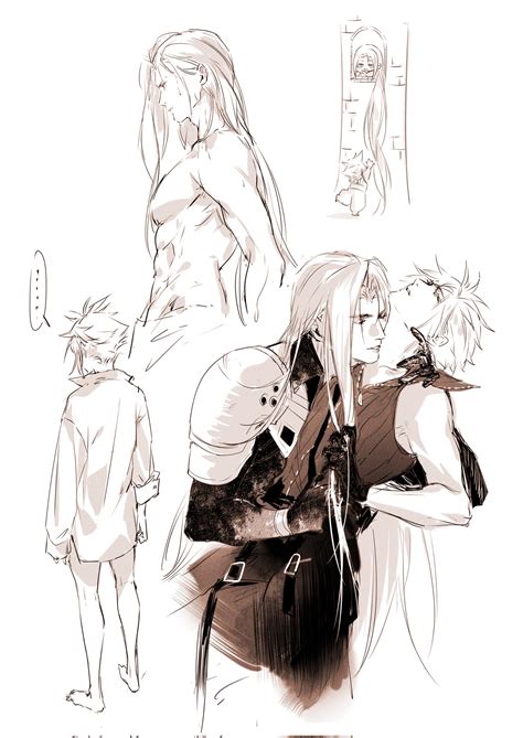 Cloud Strife And Sephiroth Final Fantasy And 1 More Drawn By Lydiaaa