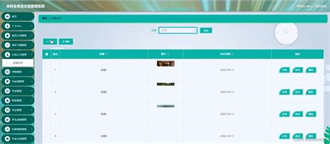 附源码计算机毕业设计ssm本科生专业分流管理系统 Csdn博客