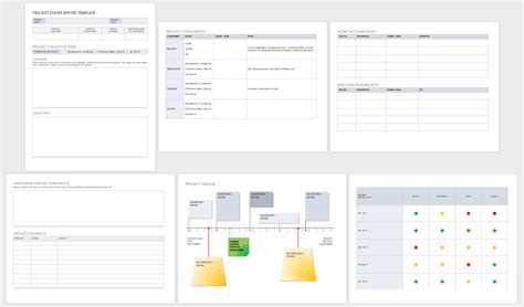 Project Portfolio Status Report Template