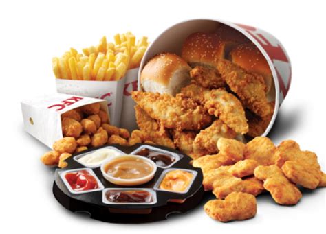 News Kfc Tenders Dippin Bucket 12 Nuggets 8 Tenders Popcorn