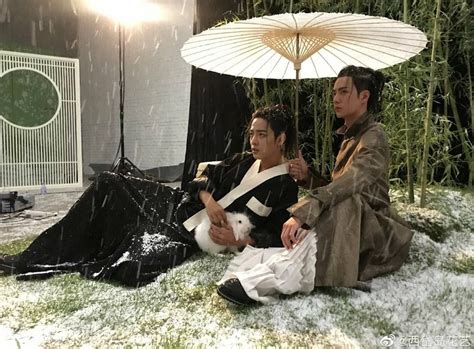 Xiao Zhan And Wang Yibo For Bazaar Behind The Scenes Theuntamed Theuntamededit Bozhan