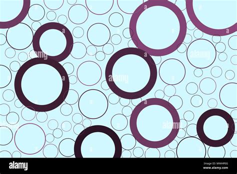 Abstract Background With Shape Of Circles Bubbles Sphere Or Ellipses Pattern Vector