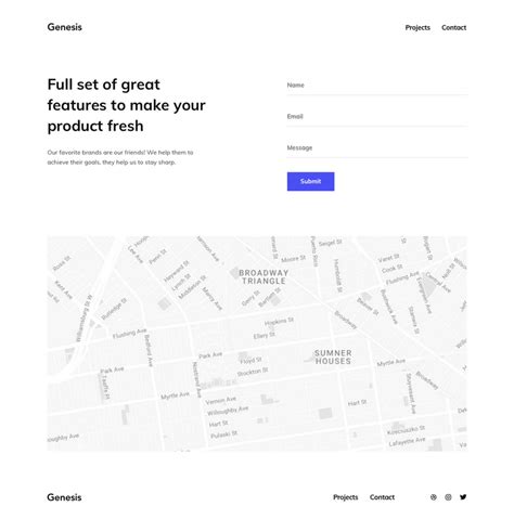 Genesis Bootstrap Grid Portfolio Template Sketch Bypeople