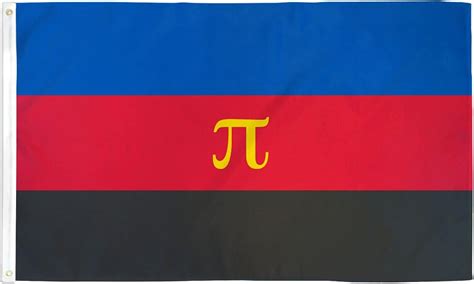 Az Flag Polyamorous Pride Flag 2x3 Ft 100d Polyester