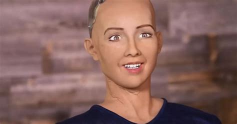 Watch Sophia The Sexy Robot Claim She Will Destroy Humans Leaving Creator Red Faced