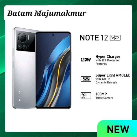 Jual Infinix Note Vip Ram Gb Garansi Resmi Di Seller Batam Majumakmur Tiban Indah