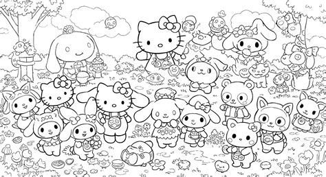 Kolorowanki Hello Kitty Island Adventure Kolorowanki