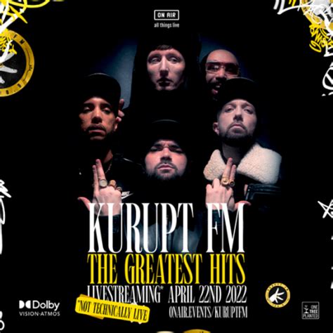 On Air Announces Exclusive Live Stream With Kurupt Fm From Their Sold