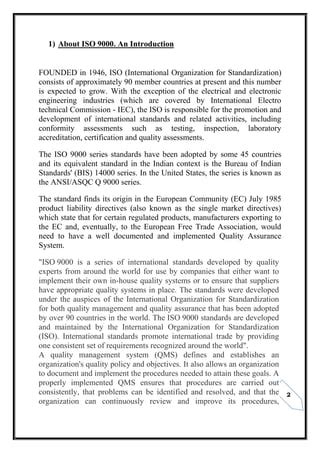 About ISO DOC Business Accounting Finance Business