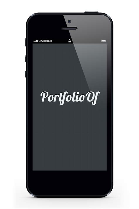 Portfolioof Mobile App On Behance