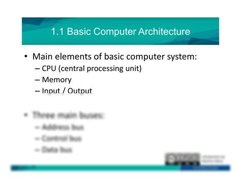 Solution Explain The Basic Concept Of Computer Architecture And