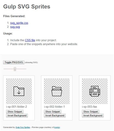 Генерация Svg спрайтов при помощи Gulp Zalki Lab