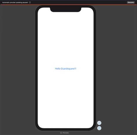 Behind Swiftui Previews Guardsquare