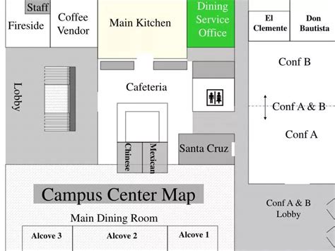 Ppt Campus Center Map Powerpoint Presentation Free Download Id 4812385