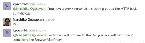 Browsermob Proxyを用いて認証プロキシありの環境下でseleniumによるchrome自動操作を行う おがさわらなるひこのオープンソースとかプログラミングとか印刷技術とか
