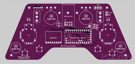 Rc Transmitter And Receiver Sponsor Pcbway